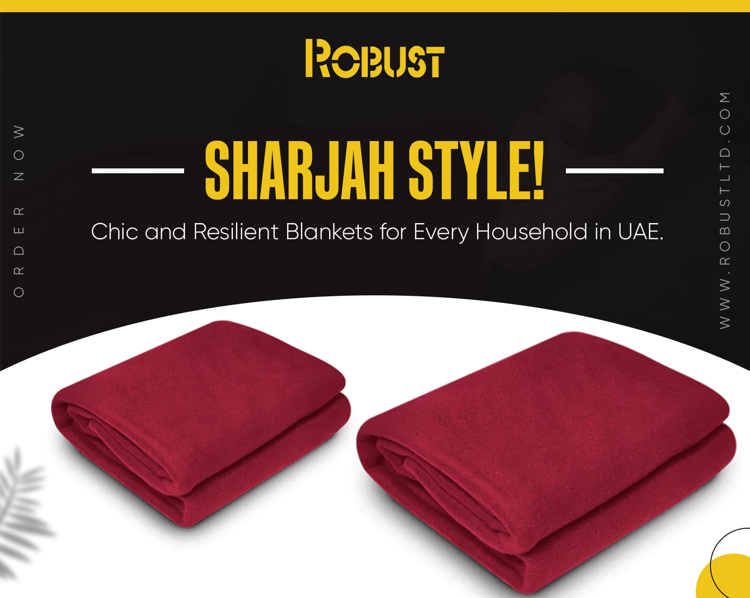 Sharjah Style Chic and Resilient Blankets for Every Household | Robust