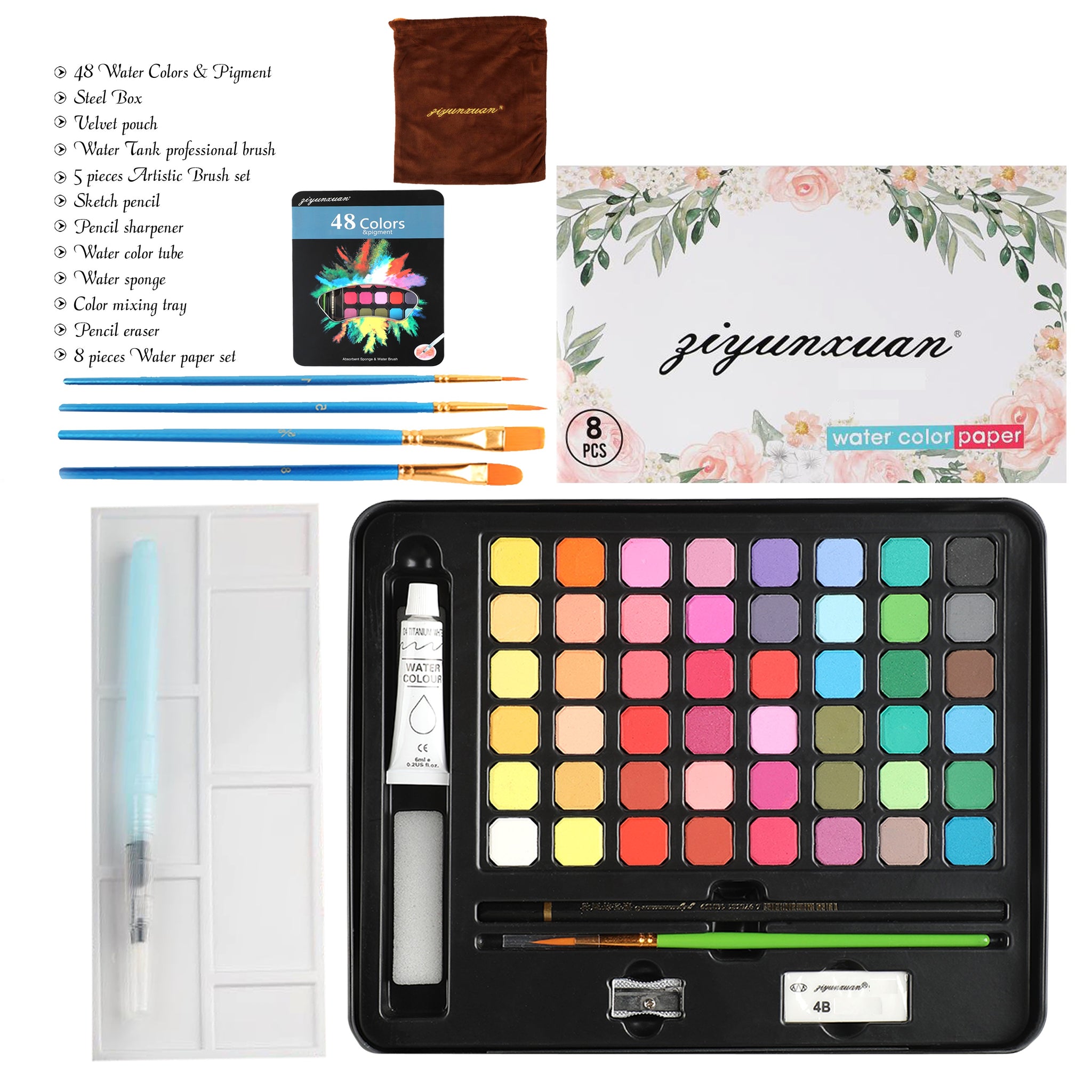 Robust Watercolor Painting Set